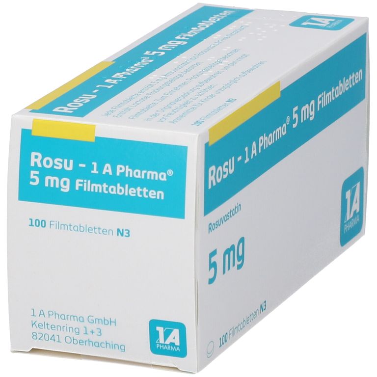 Rosu - 1 A Pharma® 5 mg 100 St mit dem E-Rezept kaufen - Shop Apotheke
