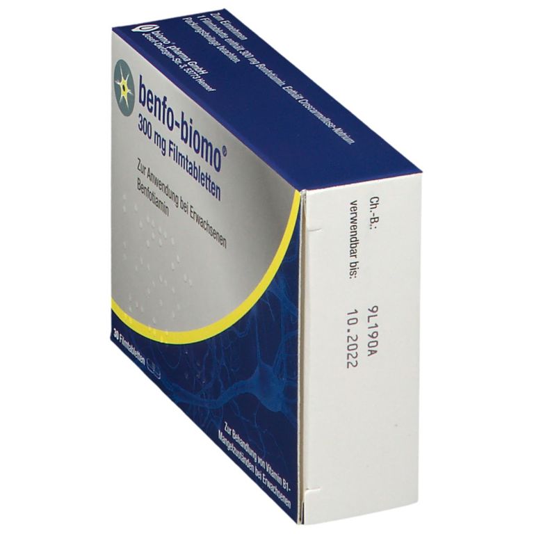 Benfo-biomo 300 mg Filmtabletten 30 St - Shop Apotheke