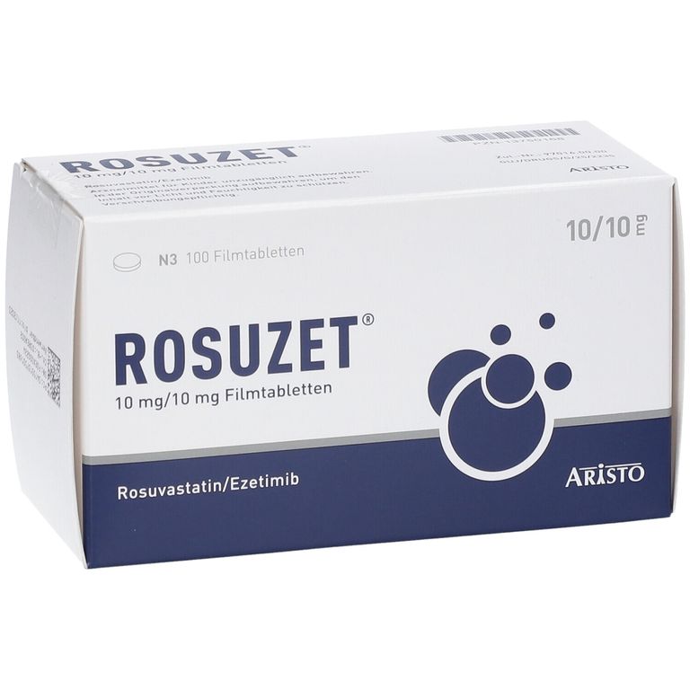 ROSUZET® 10 mg/10 mg 100 St mit dem E-Rezept kaufen - Shop Apotheke