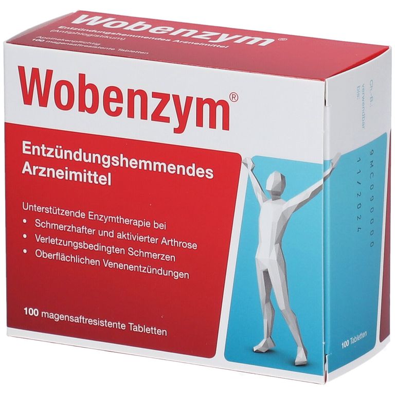 Wobenzym® 100 St - Shop Apotheke