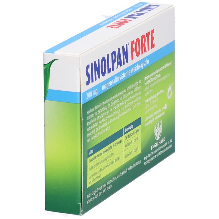 Sinolpan® forte 200 mg magensaftresistente Weichkapseln 21 St - Shop ...