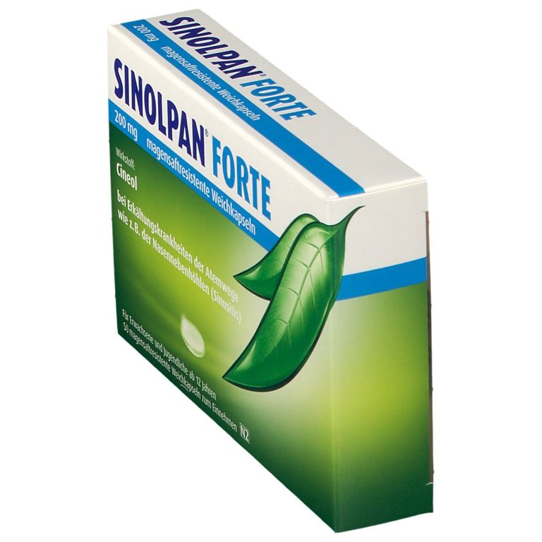 Sinolpan® forte 200 mg magensaftresistente Weichkapseln 50 St - Shop ...