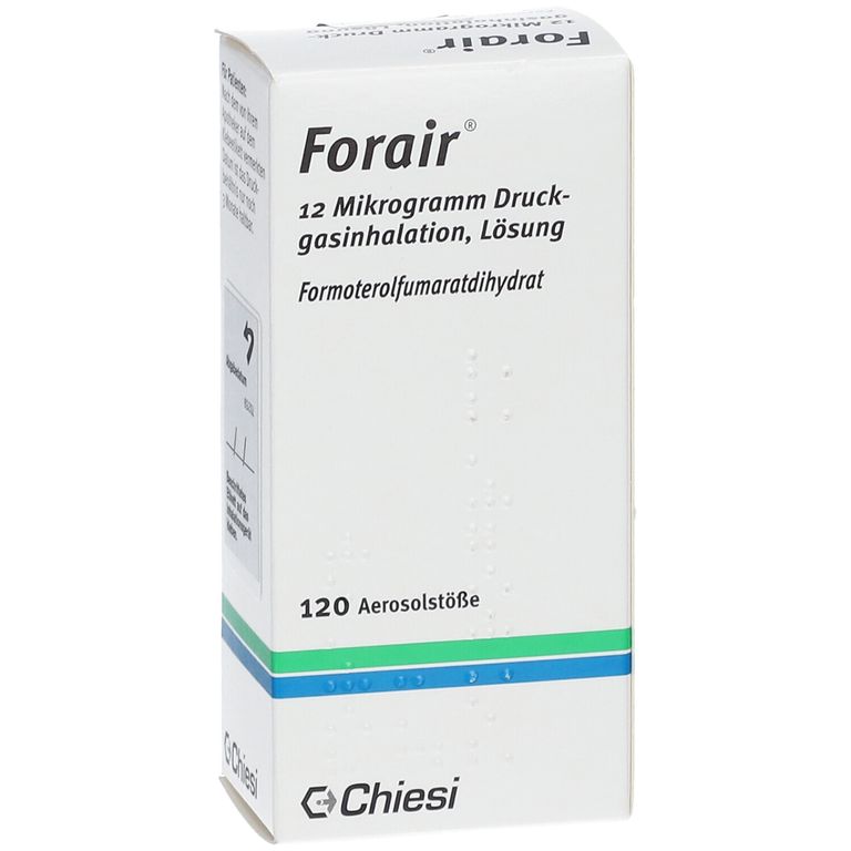FORAIR 12 µg 120 Hub Dosieraerosol 1 St mit dem E-Rezept kaufen - Shop ...
