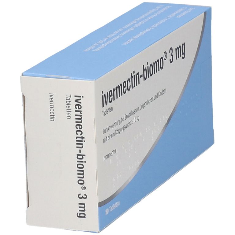 IVERMECTIN-biomo 3 mg Tabletten 20 St mit dem E-Rezept kaufen - Shop ...