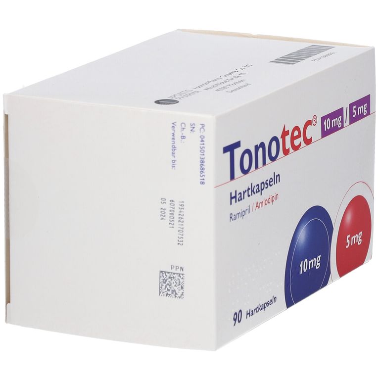 Tonotec® 10 mg/5 mg 90 St mit dem E-Rezept kaufen - Shop Apotheke