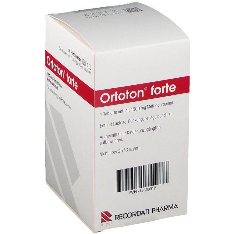 Ortoton® forte 1500 mg 96 St mit dem E-Rezept kaufen - Shop Apotheke