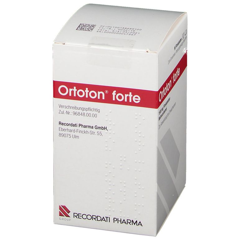 Ortoton® forte 1500 mg 96 St mit dem E-Rezept kaufen - Shop Apotheke