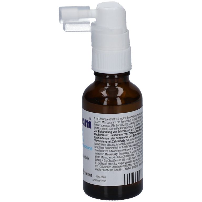 Difflam® Benzydamin 1,5 mg/ml Spray 30 ml - Shop Apotheke