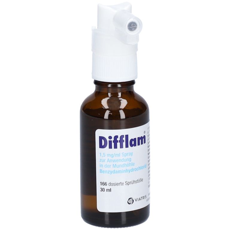 Difflam® Benzydamin 1,5 mg/ml Spray 30 ml - Shop Apotheke