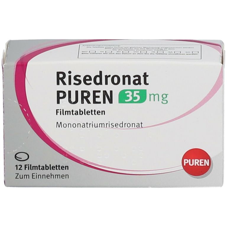 Risedronat PUREN 35 mg 12 St mit dem E-Rezept kaufen - Shop Apotheke