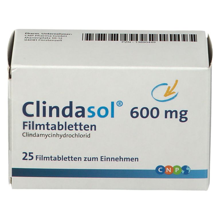 Clindasol 600 mg 25 St mit dem E-Rezept kaufen - Shop Apotheke