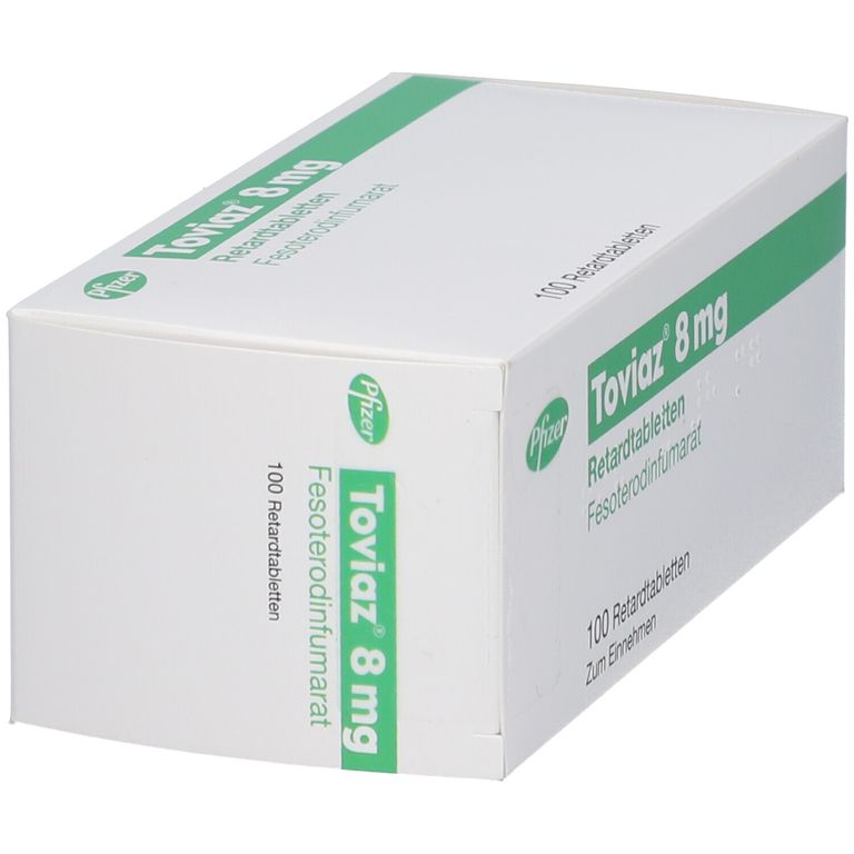 Toviaz® 8Mg 100 St mit dem E-Rezept kaufen - Shop Apotheke