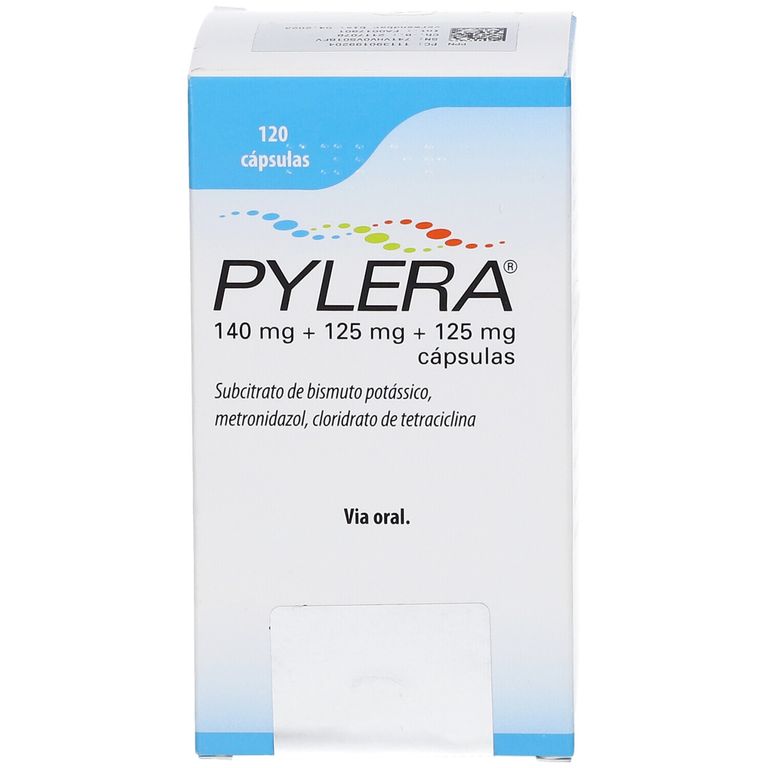 Pylera 140 mg/125 mg/125 mg 120 St mit dem E-Rezept kaufen - Shop Apotheke