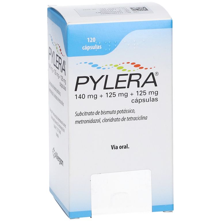 Pylera 140 mg/125 mg/125 mg 120 St mit dem E-Rezept kaufen - Shop Apotheke