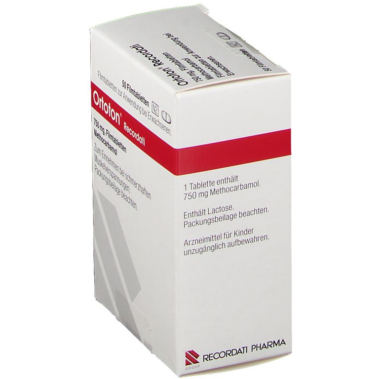 Ortoton® Recordati 750 mg 50 St mit dem E-Rezept kaufen - Shop Apotheke