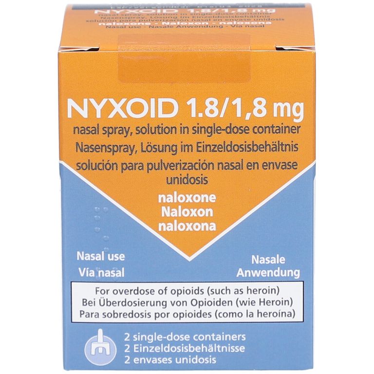 Nyxoid® 1,8 mg 2x1 St mit dem E-Rezept kaufen - Shop Apotheke