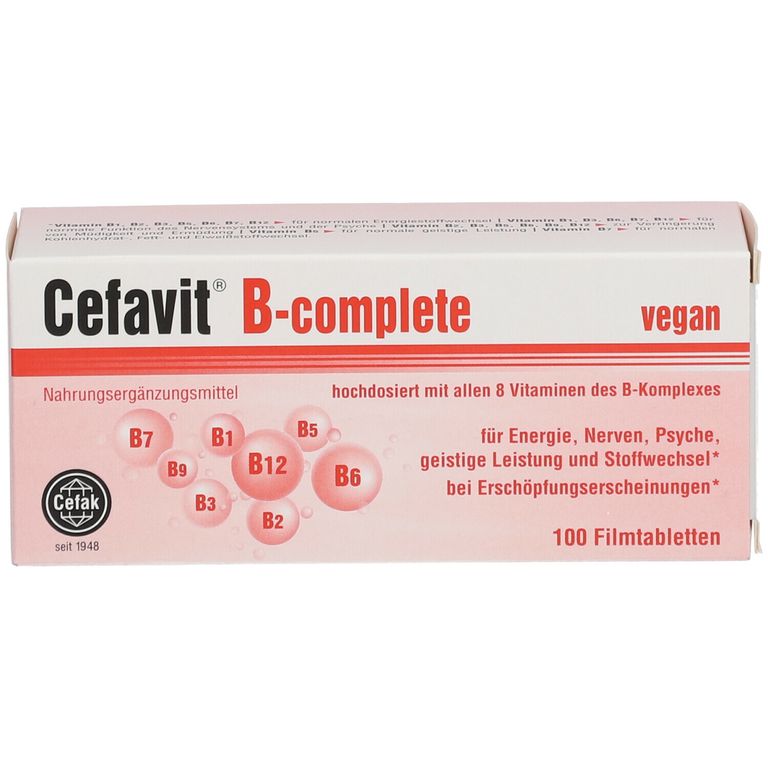 Cefavit® B-complete 100 St - Shop Apotheke