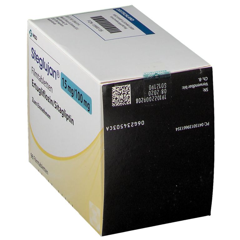Steglujan® 15 mg/100 mg 98 St mit dem E-Rezept kaufen - Shop Apotheke