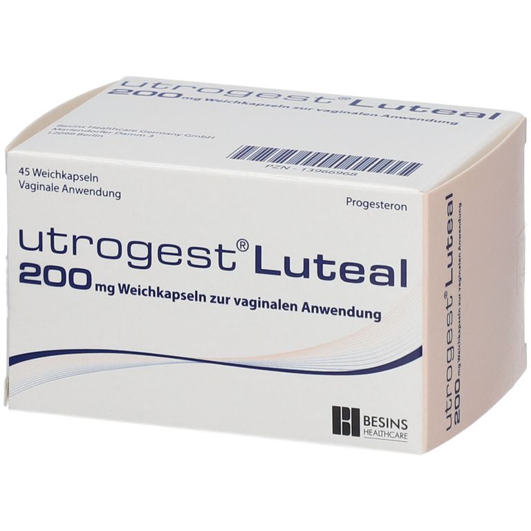 utrogest® Luteal 200 mg 45 St mit dem E-Rezept kaufen - Shop Apotheke