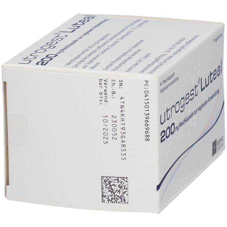 utrogest® Luteal 200 mg 45 St mit dem E-Rezept kaufen - Shop Apotheke