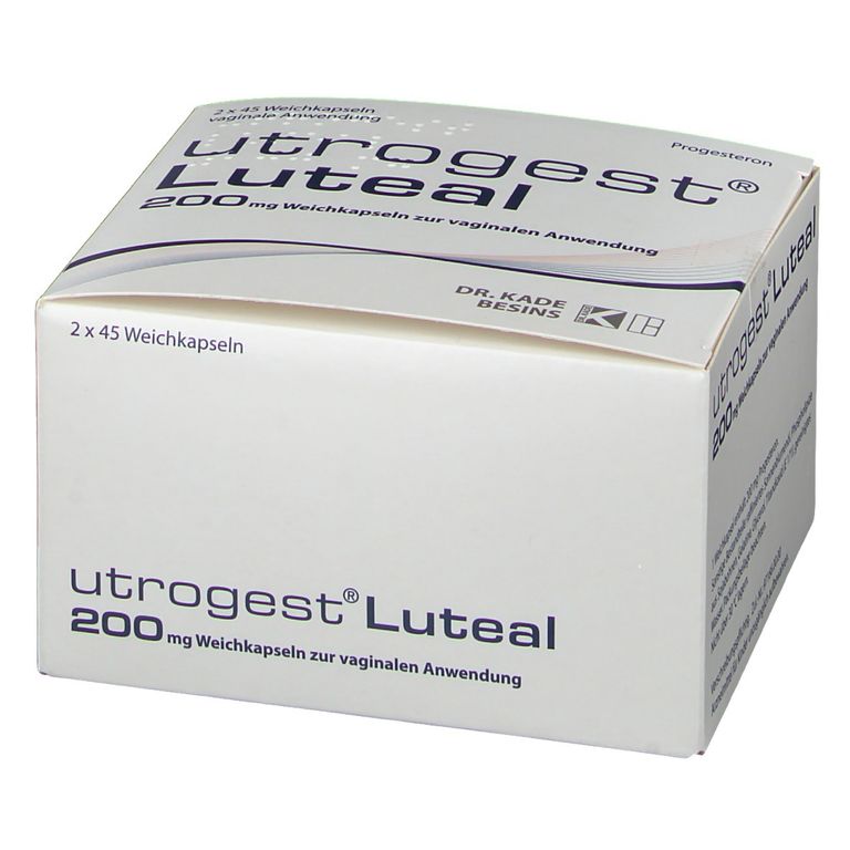 utrogest® Luteal 200 mg 90 St mit dem E-Rezept kaufen - Shop Apotheke