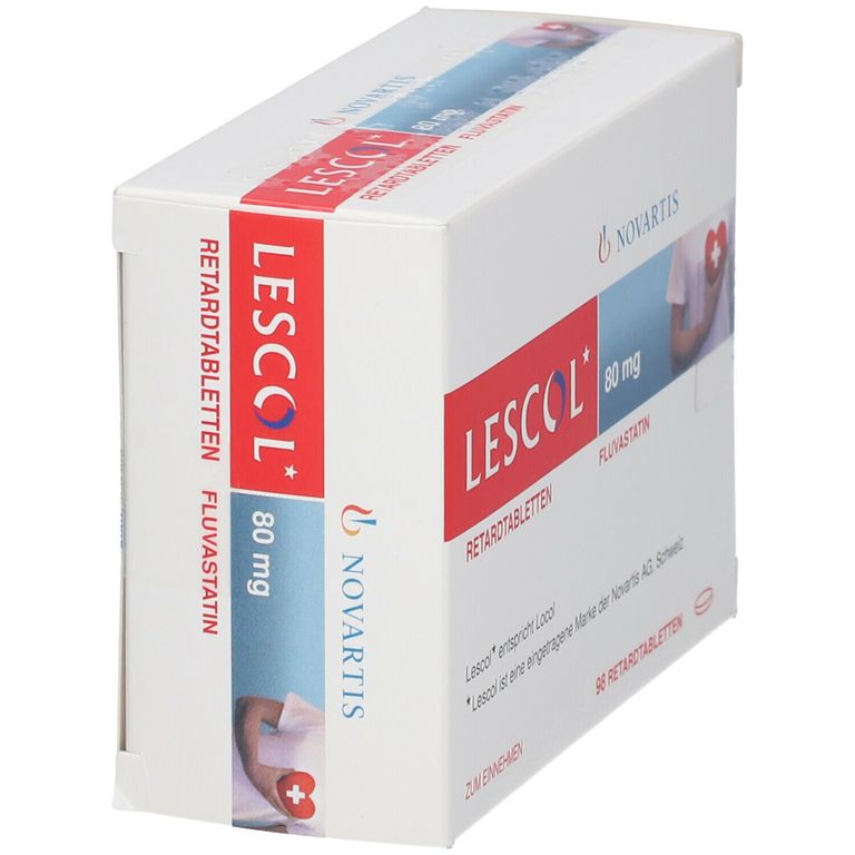 Lescol 80 mg Retard 98 St mit dem E-Rezept kaufen - Shop Apotheke