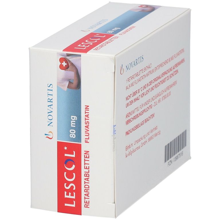 Lescol 80 mg Retard 98 St mit dem E-Rezept kaufen - Shop Apotheke