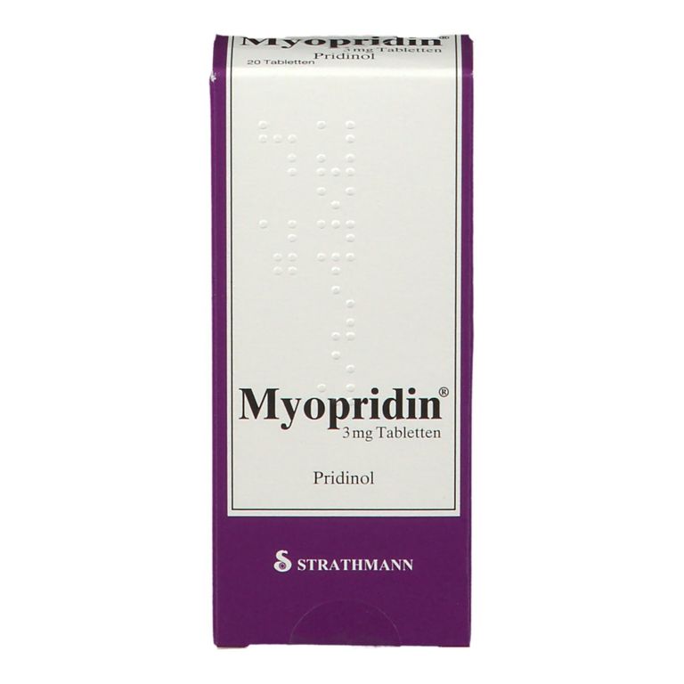 Myopridin® 3 mg 20 St mit dem E-Rezept kaufen - Shop Apotheke