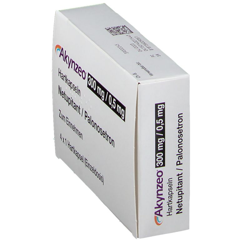 Akynzeo® 300 mg/0,5 mg 4 St mit dem E-Rezept kaufen - Shop Apotheke