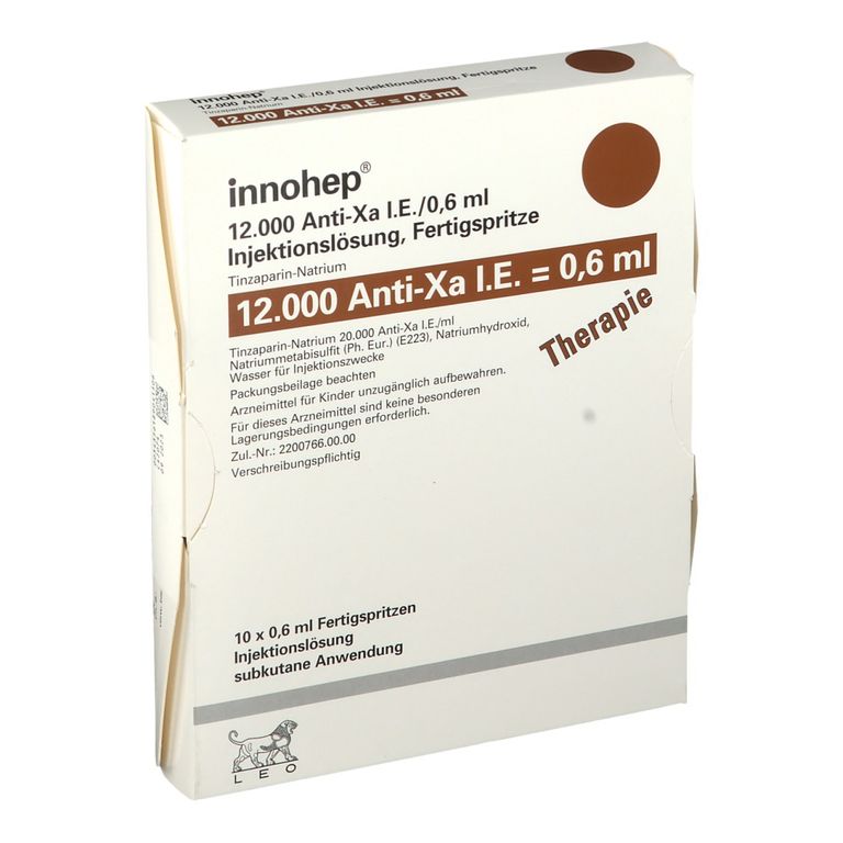 Innohep® 12.000 Anti-Xa I.E./0,6 ml 10 St mit dem E-Rezept kaufen ...