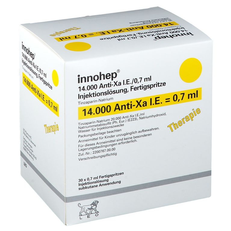 Innohep® 14.000 Anti-Xa I.E./0,7 ml 30 St mit dem E-Rezept kaufen ...