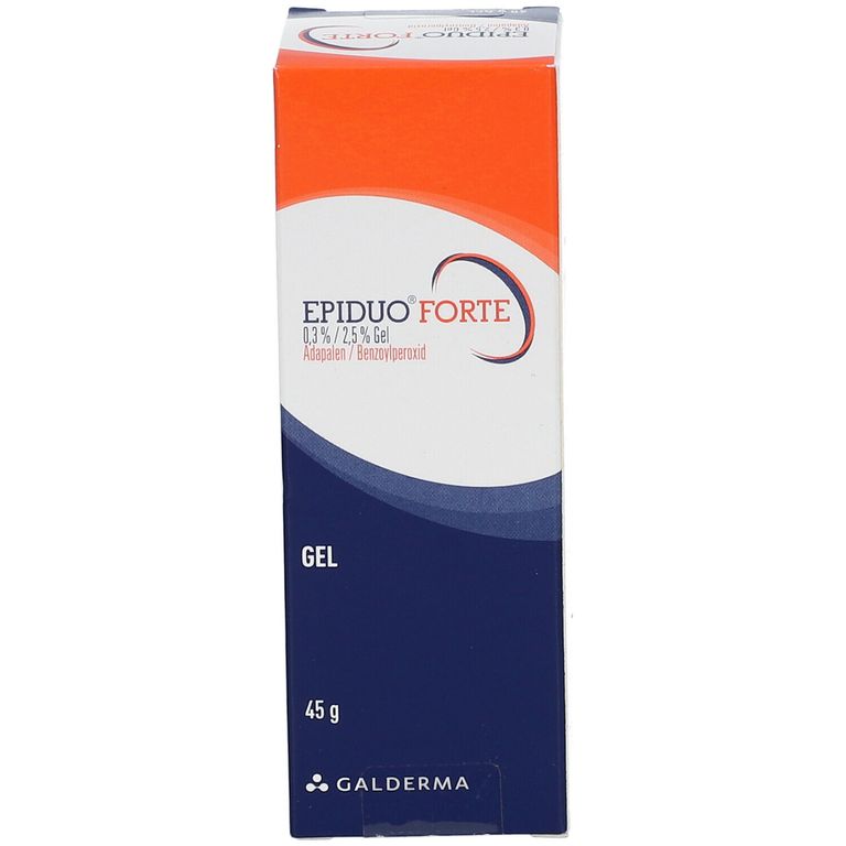EPIDUO® FORTE 0,3 %/2,5 % 45 g mit dem E-Rezept kaufen - Shop Apotheke