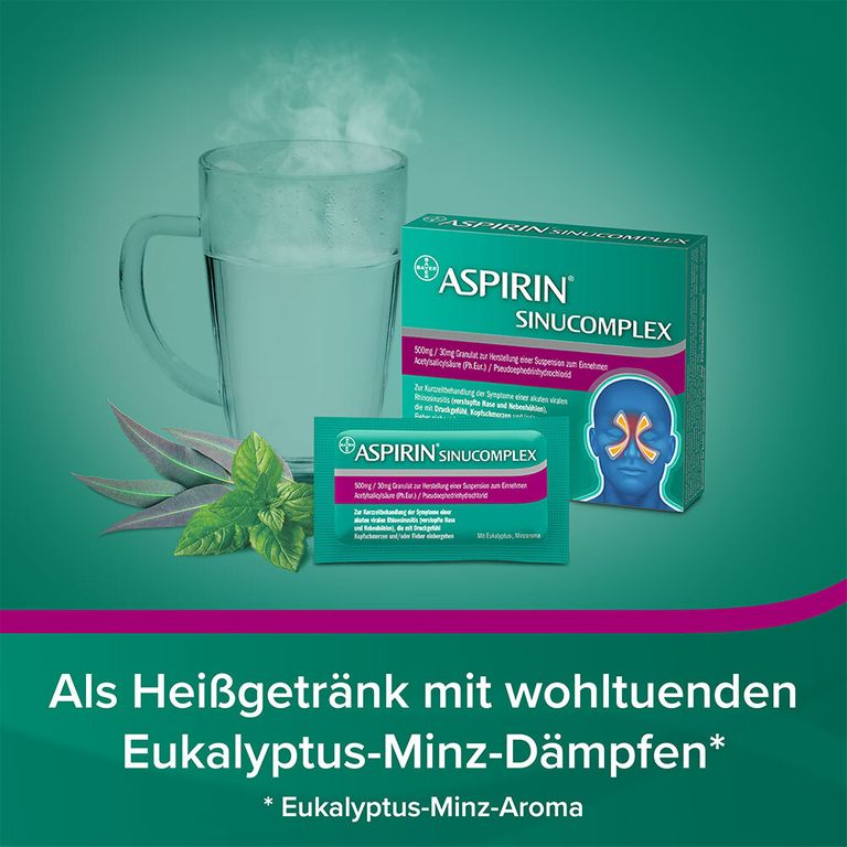 ASPIRIN® SINUCOMPLEX 500 mg 10 St - Shop Apotheke