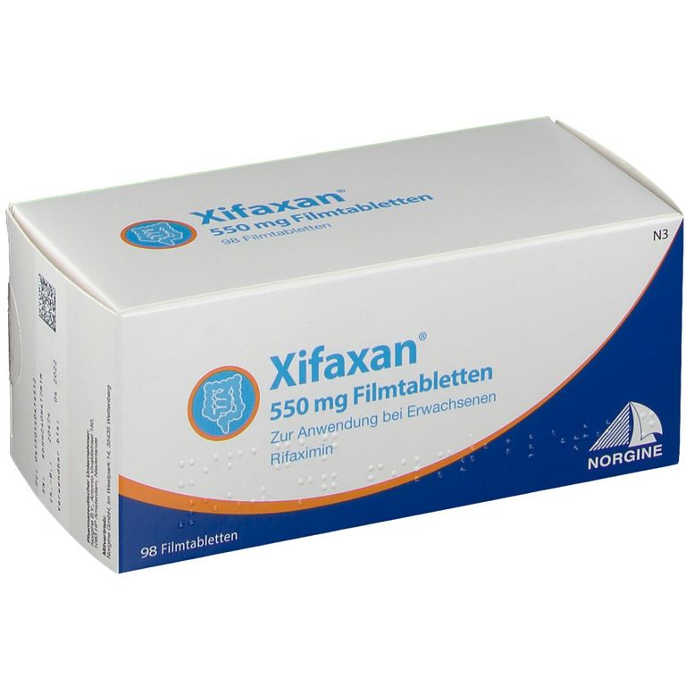 Xifaxan® 550 mg 98 St mit dem E-Rezept kaufen - Shop Apotheke