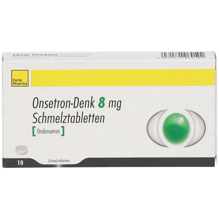 Onsetron-Denk 8 mg 10 St mit dem E-Rezept kaufen - Shop Apotheke