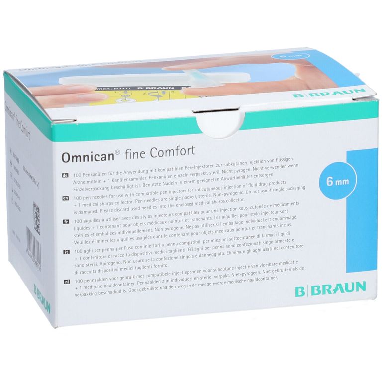 Omnican® fine Comfort (31G) 0,25 x 6 mm 1 St - Shop Apotheke