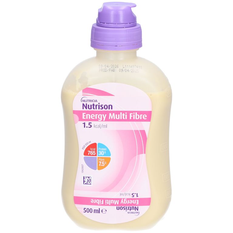 Nutrison Energy Multi Fibre hochkalorische Sondennahrung 500 ml - Shop Apotheke
