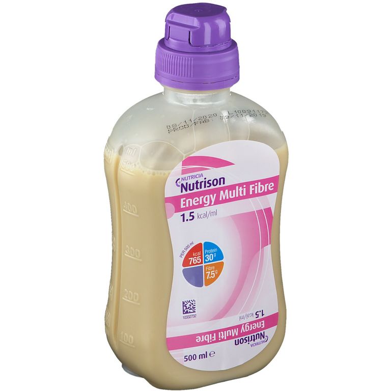 Nutrison Energy Multi Fibre hochkalorische Sondennahrung 500 ml - Shop ...