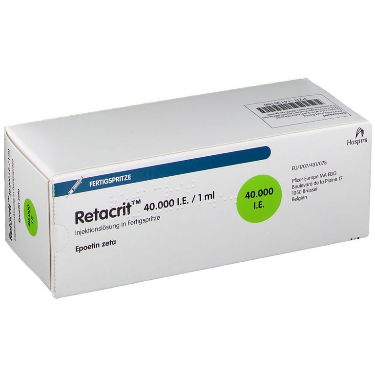 Retacrit™ 40.000 I.E./1 ml 6 St mit dem E-Rezept kaufen - Shop Apotheke