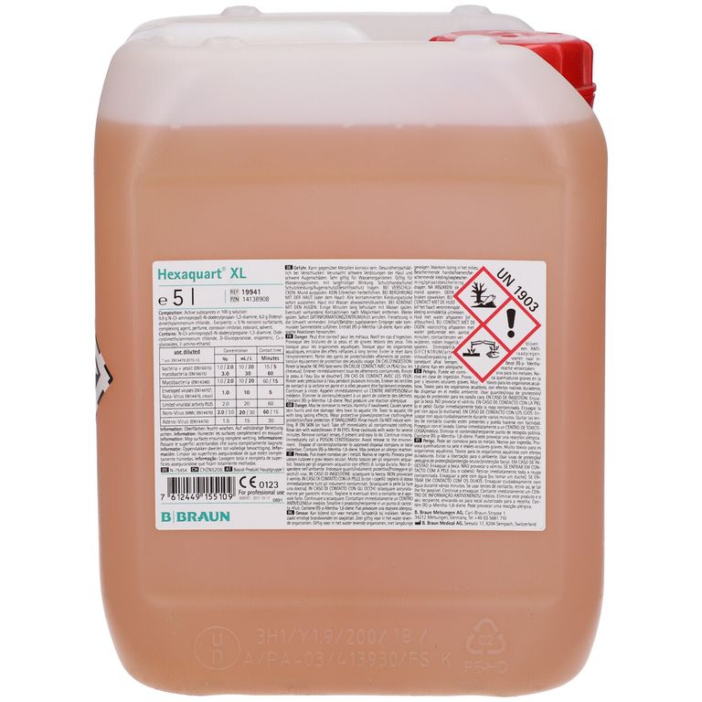 Hexaquart® XL Flächendesinfektionsmittel 5 l - Shop Apotheke