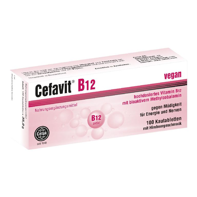 Cefavit® B12 100 St - Shop Apotheke