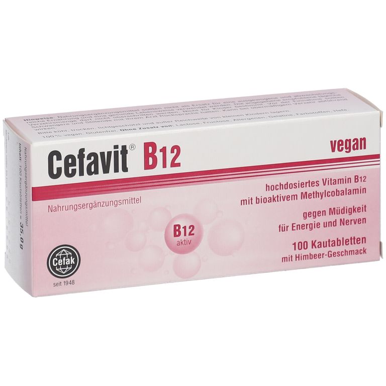 Cefavit® B12 100 St - Shop Apotheke