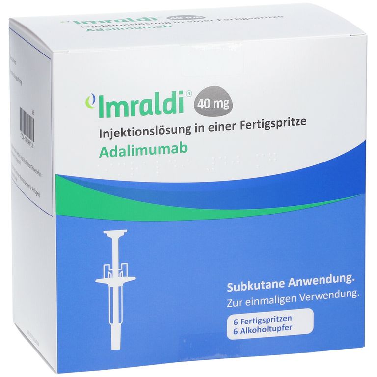 Imraldi® 40 mg/0,8 ml 6 St mit dem E-Rezept kaufen - Shop Apotheke