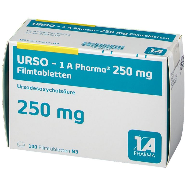 Urso 1A Pharma® 250Mg 100 St mit dem E-Rezept kaufen - Shop Apotheke