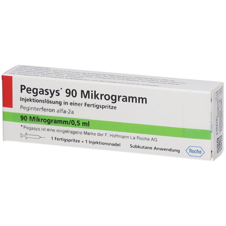 Pegasys 90 µg 1 St mit dem E-Rezept kaufen - Shop Apotheke