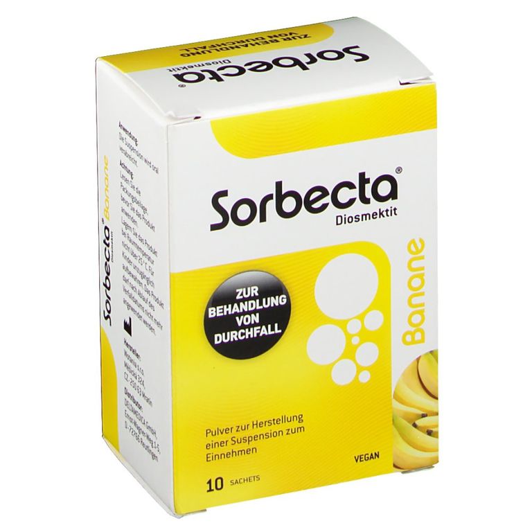 Sorbecta® Diosmektit Banane 10x5 g - Shop Apotheke