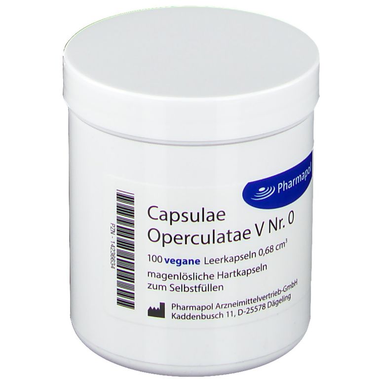 Capsulae Operculatae V Nr. 0 100 St - Shop Apotheke