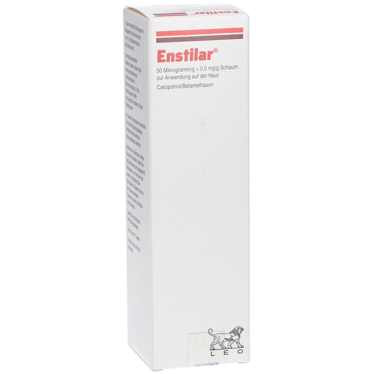 ENSTILAR 50 µg/g + 0,5 mg/g Schaum z.Anw.a.d.Haut 60 g mit dem E-Rezept ...