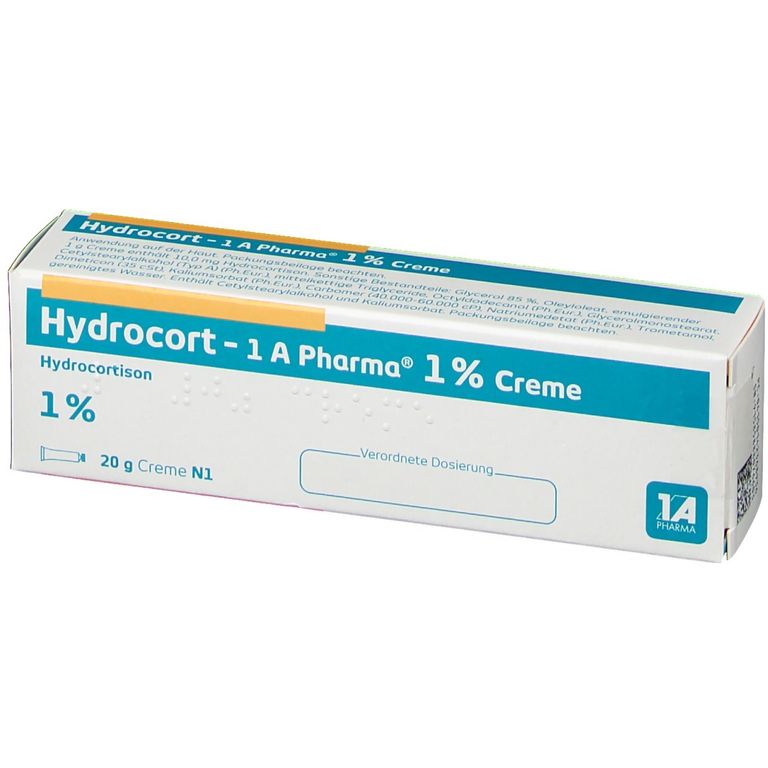 Hydrocort 1A Pharma® 1% Cre 20 g mit dem E-Rezept kaufen - Shop Apotheke
