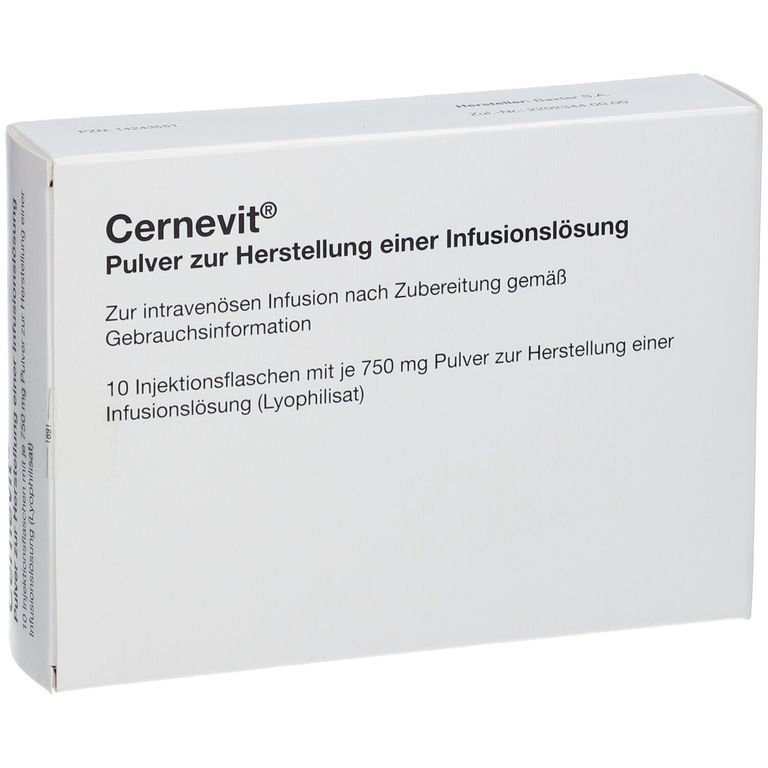 Cernevit® 750Mg 10 St mit dem E-Rezept kaufen - Shop Apotheke